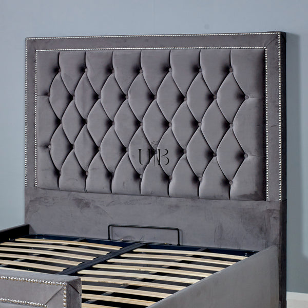 Regency Beaded Ottoman Bed – Upholstered Beds